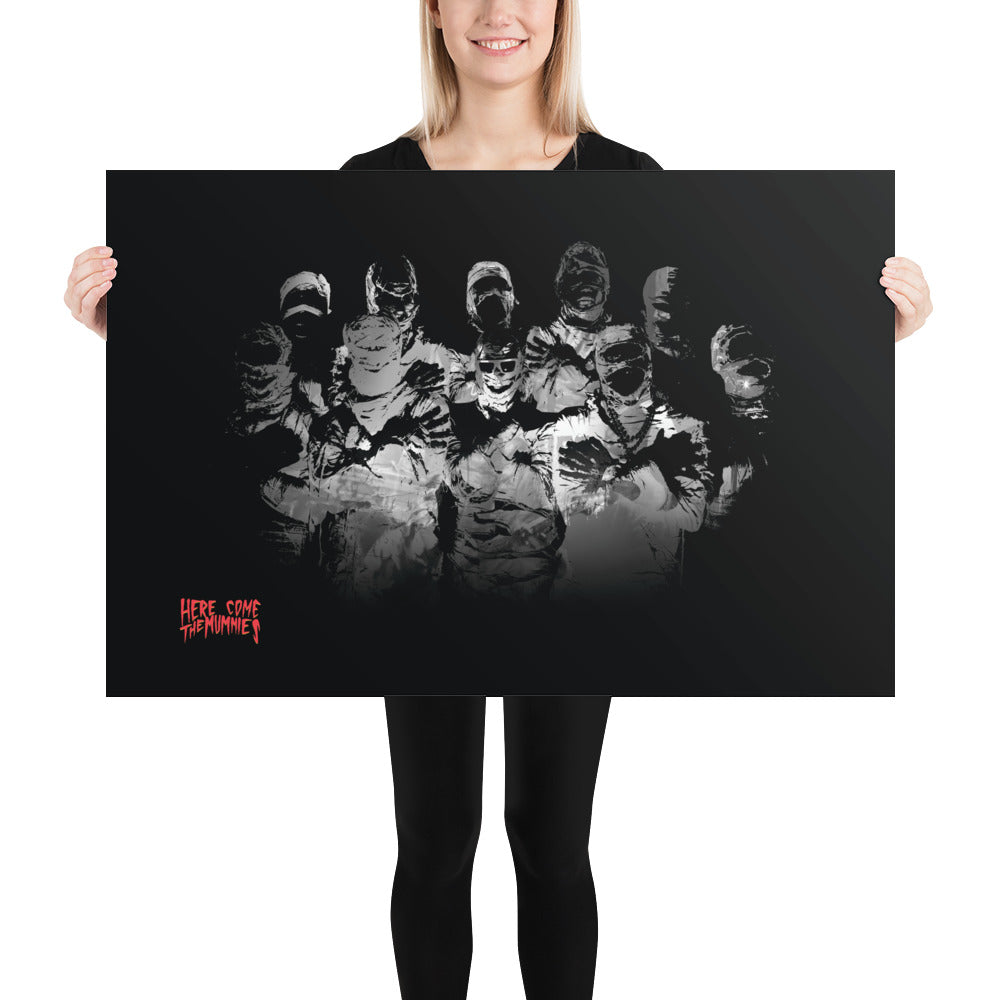 Here Come the Mummies Band Poster – Here Come The Mummies
